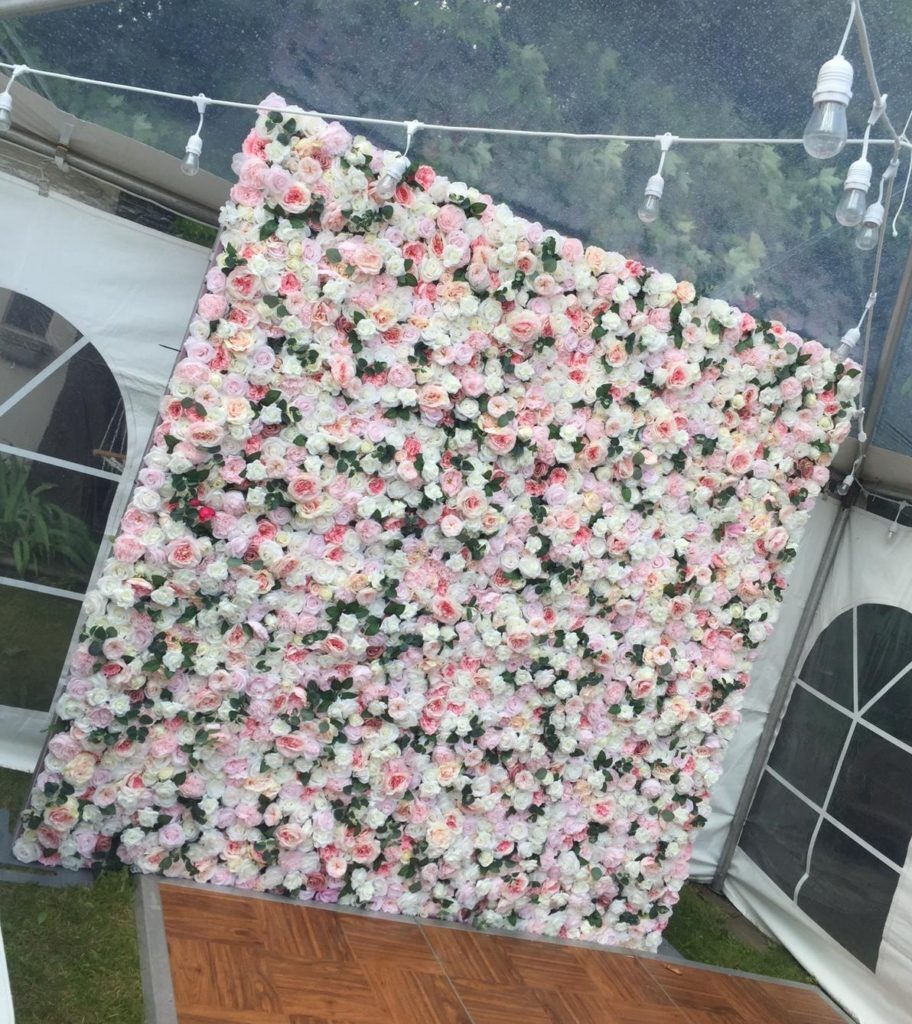 How to make a Toronto Silk Flower Wall | Flower Wall Rentals